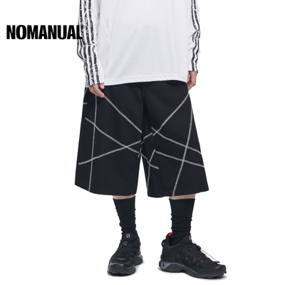 NOMANUAL韩国短裤男休闲百搭