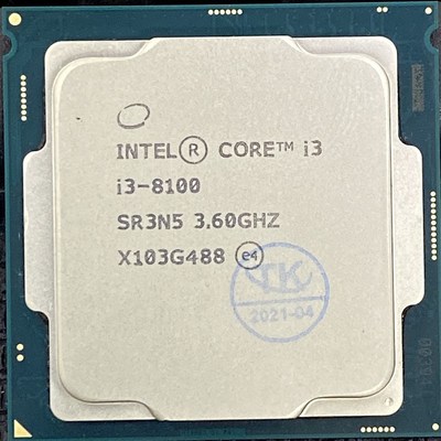 i3-8100 8300 8350K i5 8400 8500 8600 i7 8700 K T 拆机散片CPU