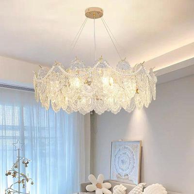 客厅现主灯2025古新款代简约大气高级感BXT轻奢晶法式覆大厅吊水