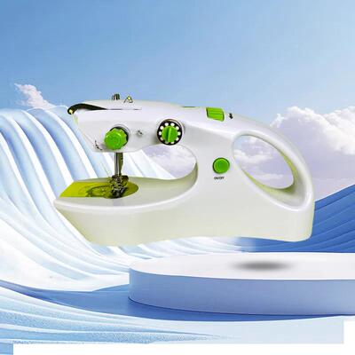新款型手持双自动线缝纫机脚踏缝全纫机家用小型电IZQ动微小巧