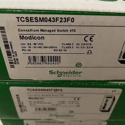 议价施耐德交换机TCSESM043F23F0 TCSESM083F23F0管理型