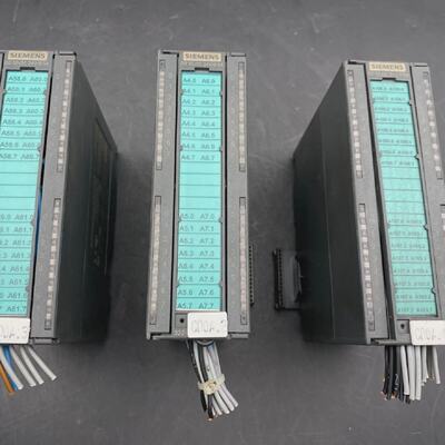 Lot Of 3 Siemens Simatic S7300 Digital Output Module 6ES7322