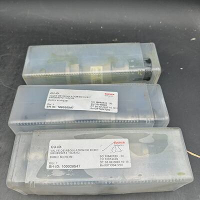 1pc X Bucher Hydraulik Ventil Regel Von Durchfluss srcb0550t