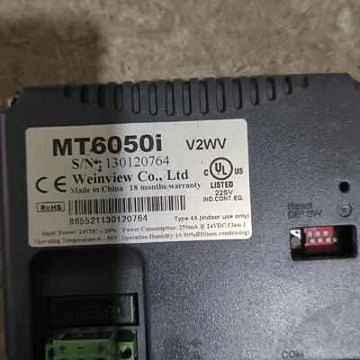 【议价】威纶通触摸屏MT6050i TK6070iQ屏100适用869