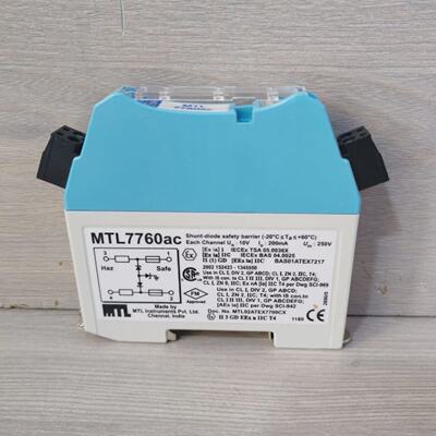 MTL INSTRUMENTS MTL7760AC SHUNTDIODE SAFETY BARRIER  NEW WIT