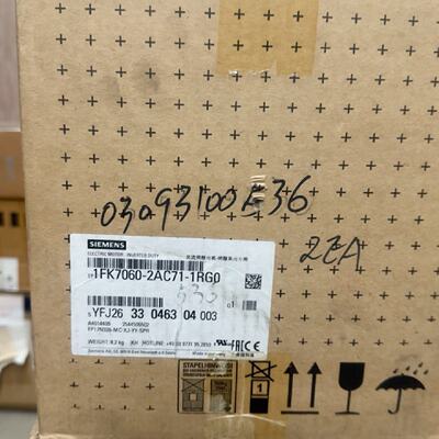 配件交流伺服电机1FK70602AC711RG0议价