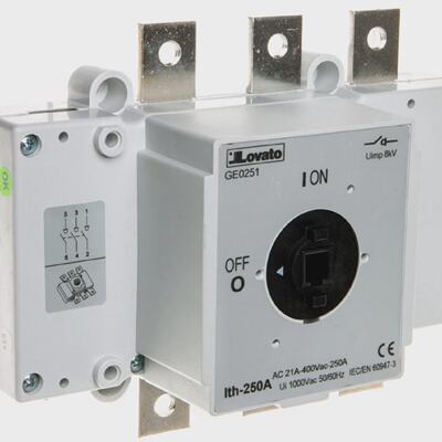 3P 250A switch disconnector without knob GE0251 T2UK