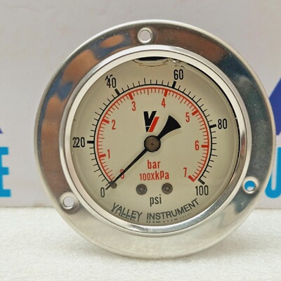 Valley Instrument Flssig Gefllt Druckmesser 07 Stange  0100