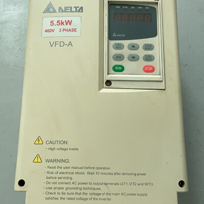 台达VFDA变频器VFD055A43B实拍成色注意-议价