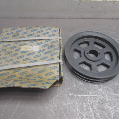 LEESON 2BK100H 2GROOVE VBELT PULLEY 9.75OD 1.75W BUSHED NOS