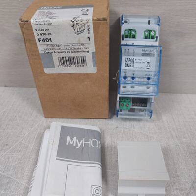 Legrand BTICINO MyHome SCS F401 2 MOD DIN Module Actuator