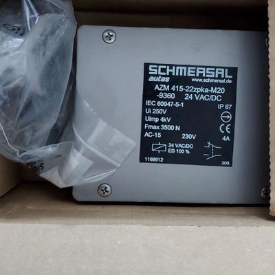 议价schmersal电磁阀互锁开关AZM415-22ZPKA-M20电源锁定