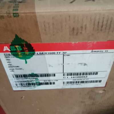 ABB朔壳断路器，T7S1600PR231/P-LS/I（零零电子）