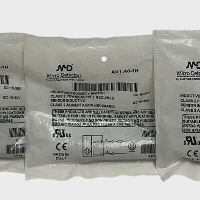 3 AUTOMATIONDIRECT MICRO DETECTORS AK1A01H  AK1A01H PROXIMIT