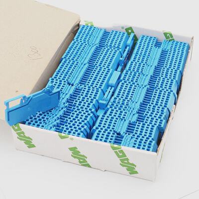 108x Wago 279834 279834 51132259 15mm2 blau 4LeiterDurchgang
