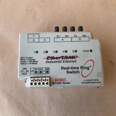 SIXNET ET5RS ETHERTRAK REAL TIME RING SWITCH