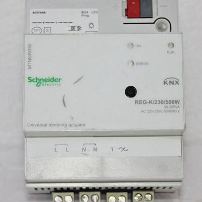 Schneider MTN649350 Universal Dimming Drive REGK230500W Ligh