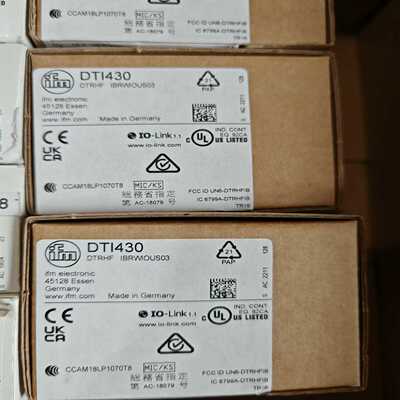 全新原装德国IFM易福门DTI430RFID读写头，德国制