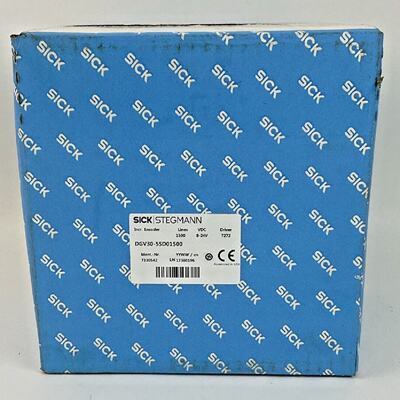 SICK STEGMANN DGV305SD01500 ENCODER 24V DRIVER 7272 LINE 150