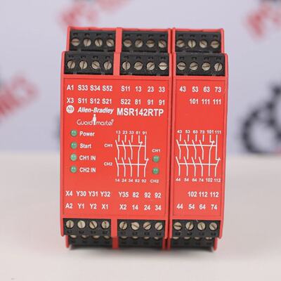 ALLENBRADLEY GUARD MASTER MSR142RTP 440RG23216 SAFETY RELAY