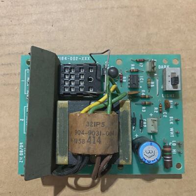 card Controls machine printed see and make offer