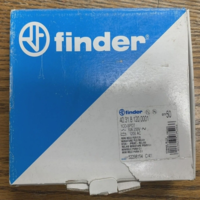 FINDER40.31.8.120.000110A250V120VAC1CO-SPDTRELAY*NEW