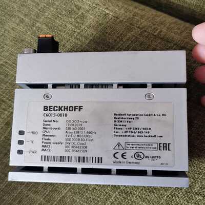 （议价）BECKHOFFPLC控制器C6015-0010