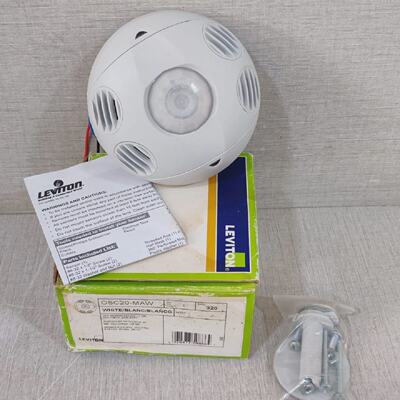 Leviton OSC20MAW MultiTech Ceiling Mount Sensor 360 Degree 2
