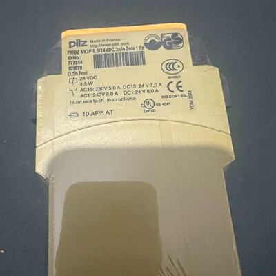 pilz皮尔兹订货号777514安全继电器项目剩余未拆封-议价