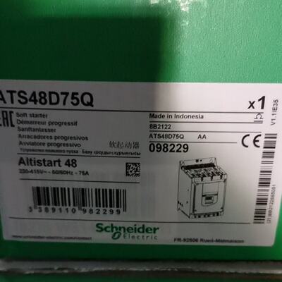 ATS48D75Q软启动器一台处理卖拍前询价下单