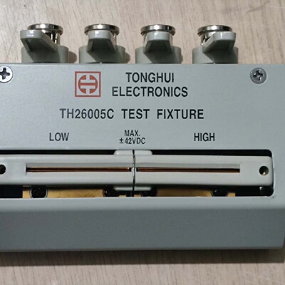【询价】同惠LCR数字电桥测试夹具TH26005C