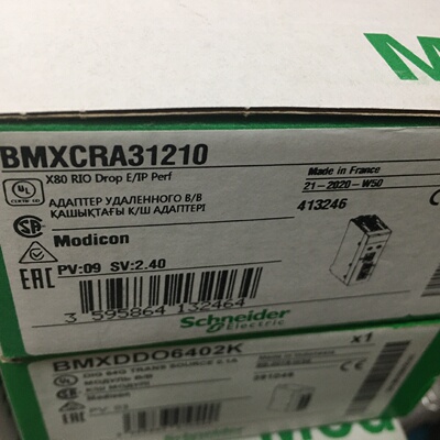 议价施耐德乙太网处理器接口BMXCRA31210全新现货