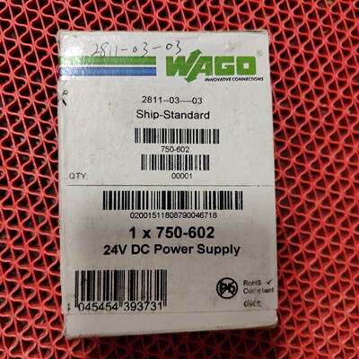 全新万可750602模块WAGOlOSYSTE议价