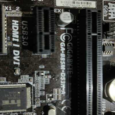 （议价）Gigabyte/技嘉b85m-d3hDDR311