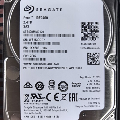 【询价】希捷2.4TB ST2400MM0129
