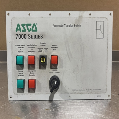 607709Asco7000系列自动转换开关NosSurplus新鲜取