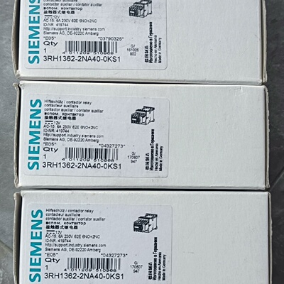 全新原装正品西门子接触器3RH13622NA400KS1议价