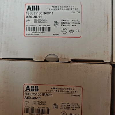 ABB交流接触器A503011型号1SBL351001