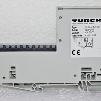 TURCK BL20E8AIUI4PTNIET ArtNo 6827340 BL20 Economy Module 8