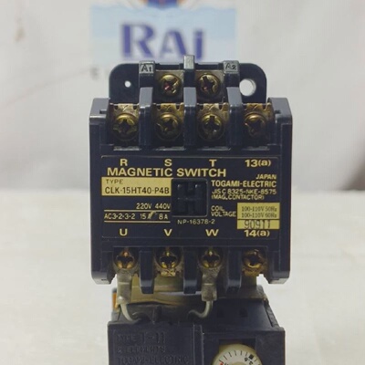 TOGAMI ELECTRIC CLK15HT40P4B MAGNETIC SWITCH STATER COIL 110
