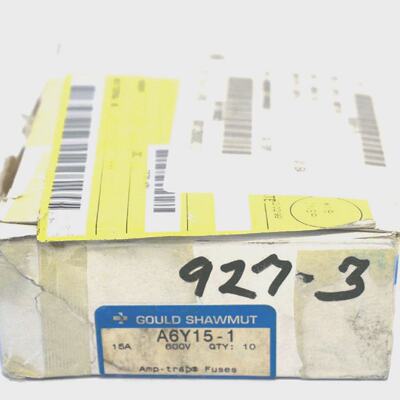 7 NEW GOULD SHAWMUT A6Y151 FUSES A6Y151