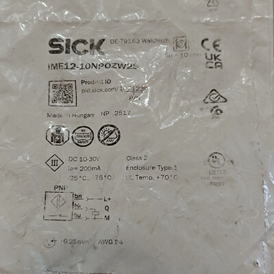 西克接近开关IME1210NPOZW2S订货号10712-议价