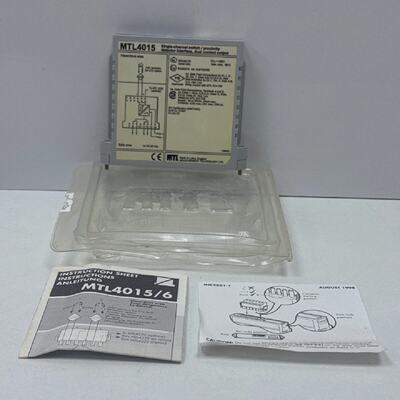 MTL MTL4015 Single Channel Switch proximity detector interfa