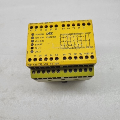 PILZ PN0Z X9 120VAC 24VDC 7NO 2NC 2S0 774605 ENVO RPIDO Y GR