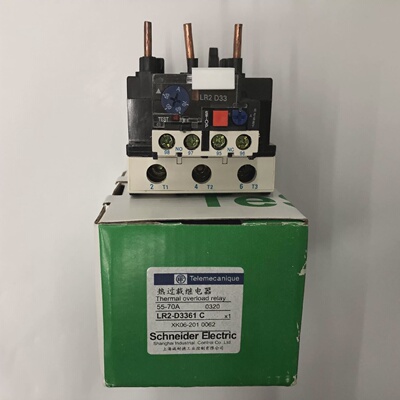 询价原装正品LR2D3361C5570A施耐德过流保护热过载继电器