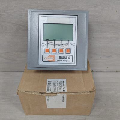 BELUK EMM5 Power Analyzer EMM54 E DM NEW WITH FILTHY BOX