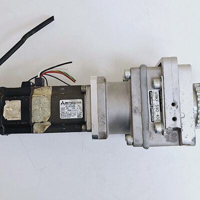 NidecShimpo VRKFS9D400 Gear Reducer with Mitubishi HCKFS43B