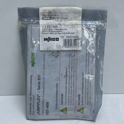 WAGO 857400 Isolation Verstrker