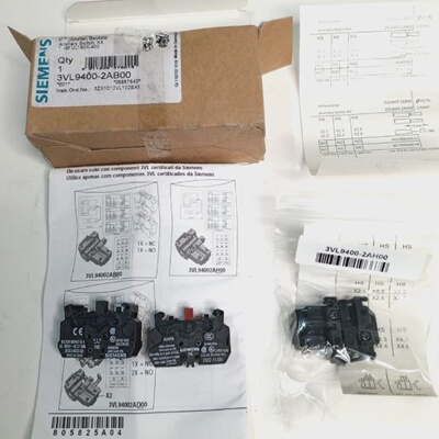 Siemens 3VL94002AB00 Auxiliary Switch Kit VL160X400