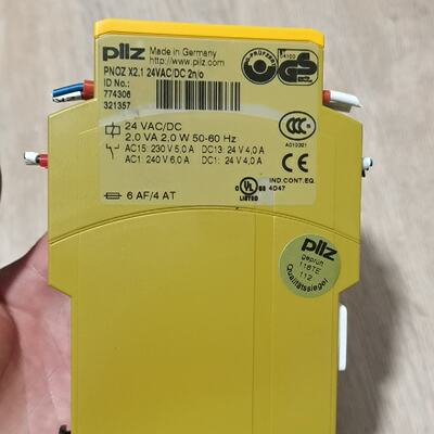 议价皮尔兹安全继电器PNOZX2.124VACD议价